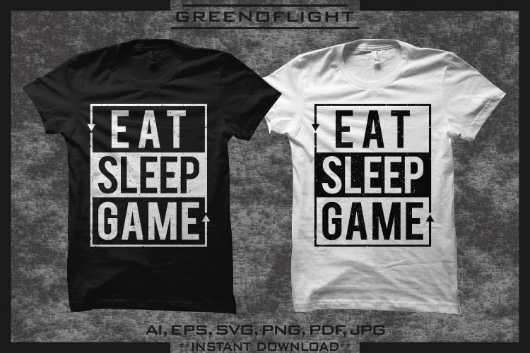 Gaming T Shirt Designs | Design Bundles