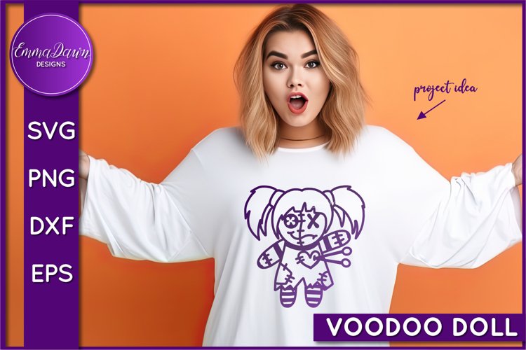 Voodoo doll SVG