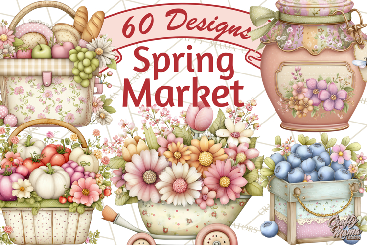 Easter Sticker Bundle Pack | 60 Printable PNG Decals