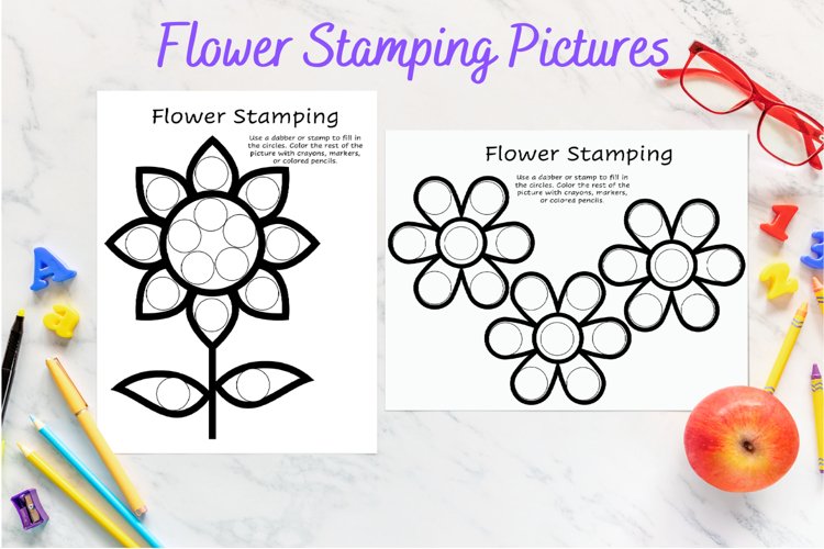 Flower Stamping Pictures