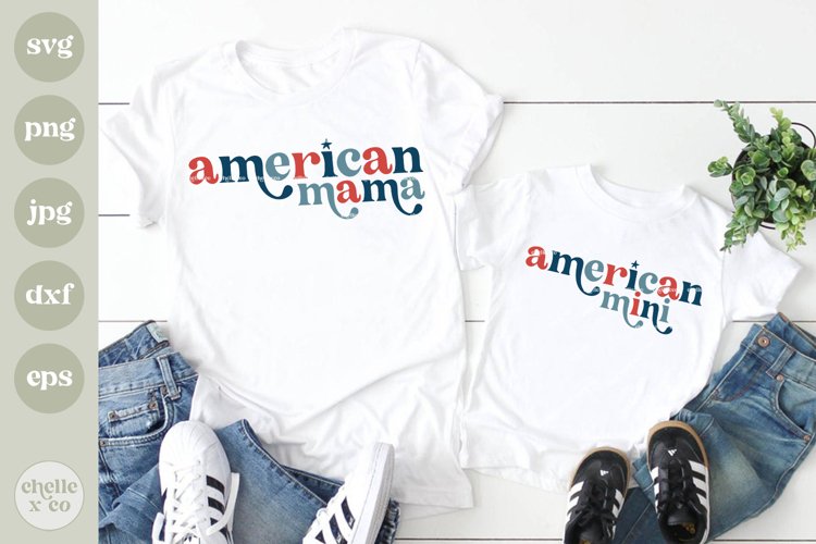 American Mama American Mini SVG PNG