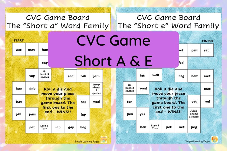 CVC Short A & E Game
