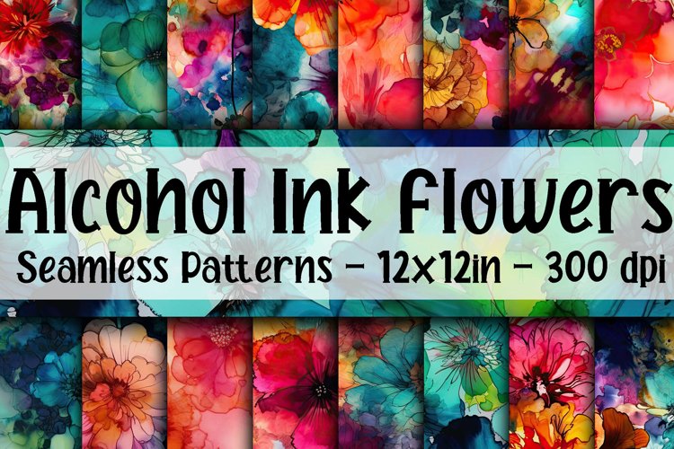 Seamless Cherry Blossoms Digital Paper