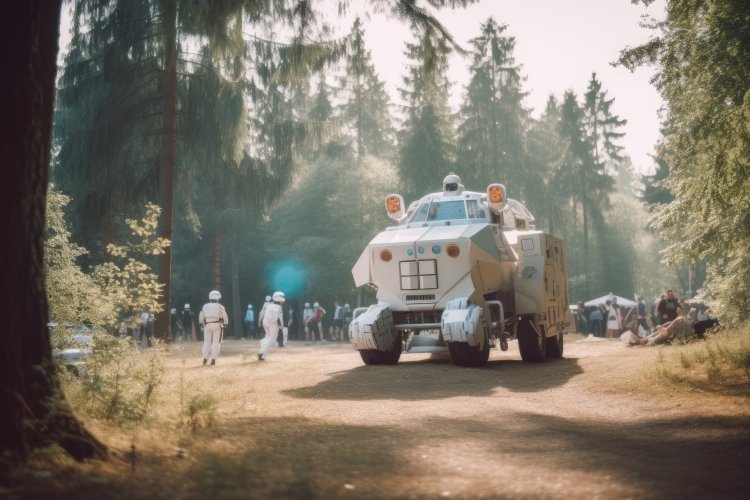 Alternate reality with transport robots (2763290)
