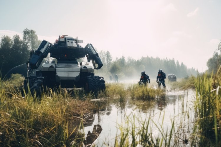 Alternate reality with transport robots (2763339)