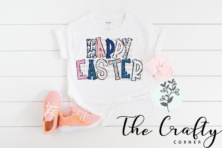 Happy Easter Sublimation Design (532100) | Sublimation | Design Bundles