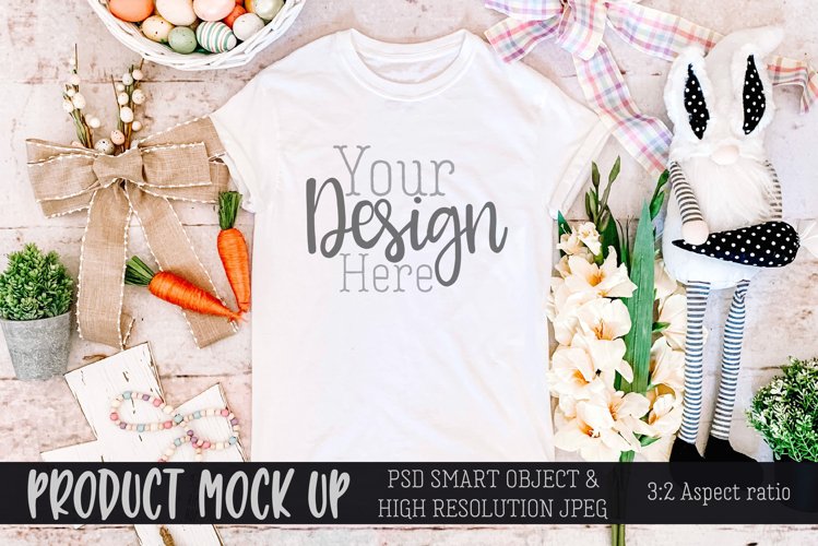 Easter T-shirt MOCKUP