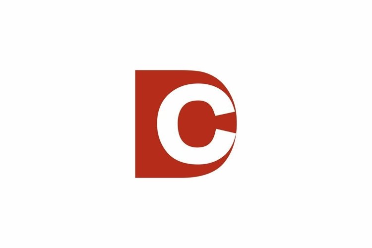 DC CD logo design vector template (3714181)