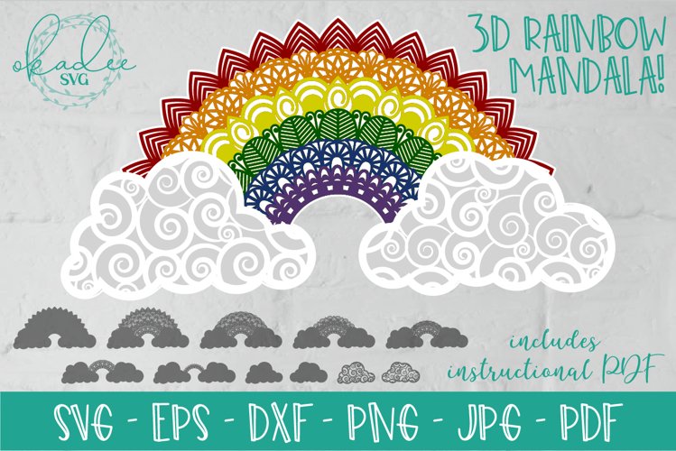 Rainbow SVG | Design Bundles