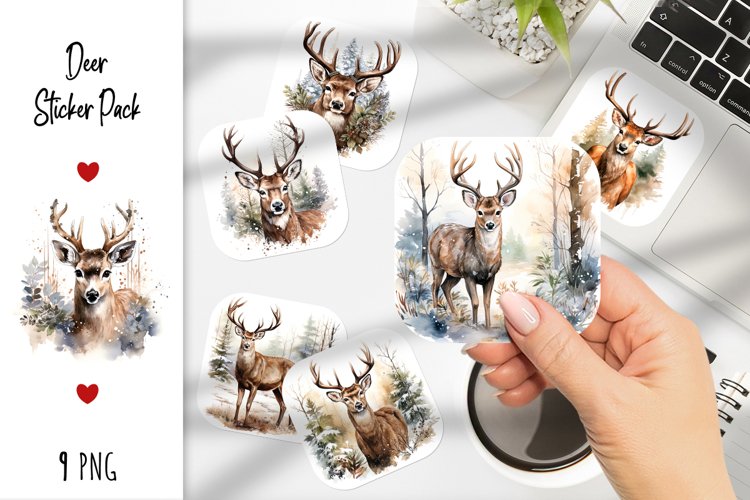 Deer Sticker Pack