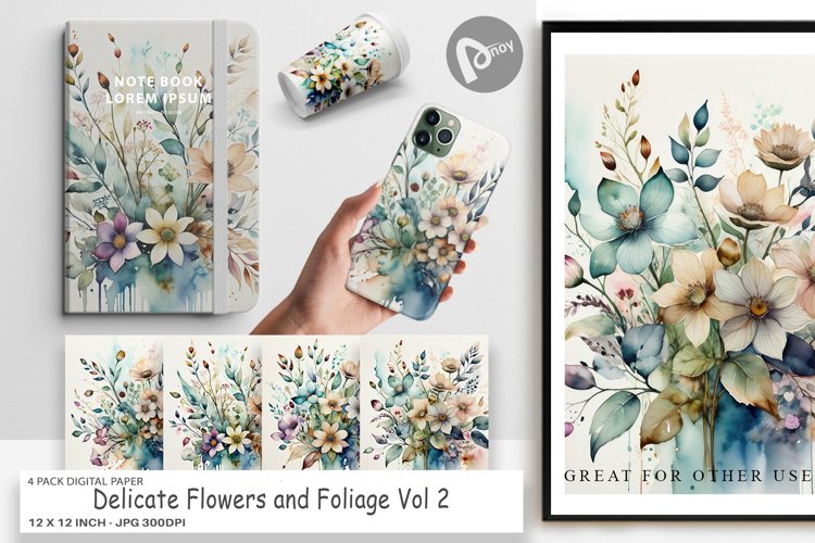 Floral | Digital Paper Seamless Pattern