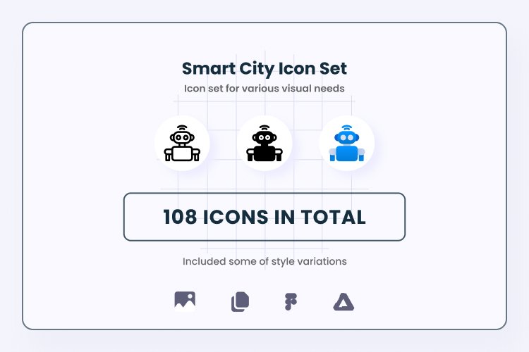 Smart City Icon Set