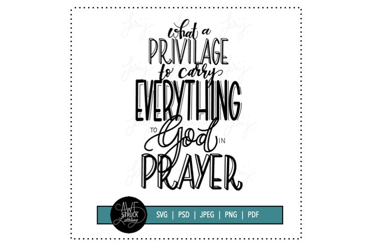 Carry Everything to God In Prayer - Hymn SVG (2000840) | SVGs | Design ...