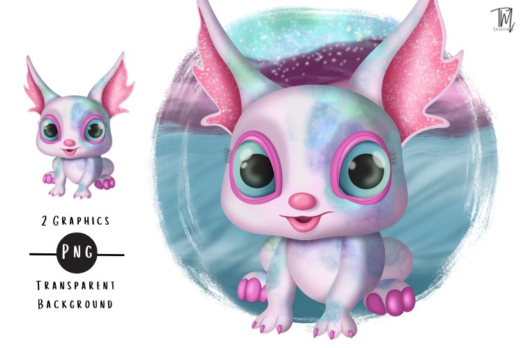 Fantasy Creature Clipart, PNG - Transparent Background