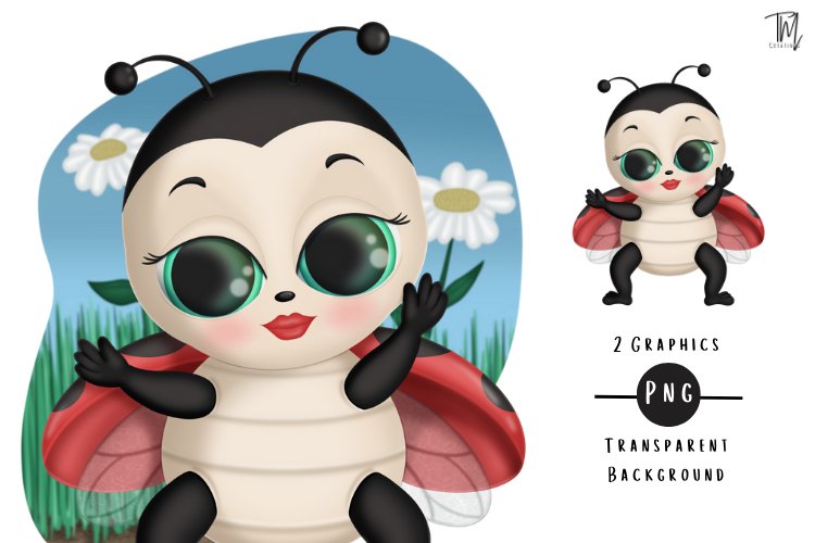 Ladybug Clipart, PNG - Transparent Background