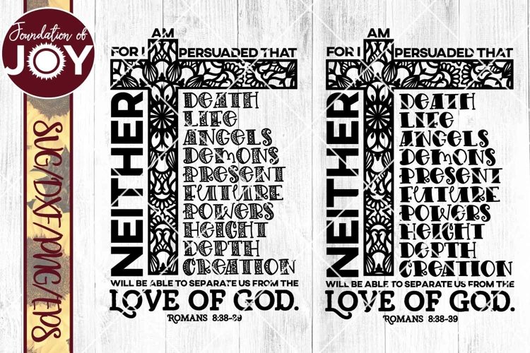 Bible Verse svg, Mandala Cross svg, Scripture svg, Christian