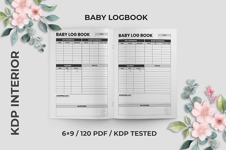 BABY LOGBOOK KDP Interior (2083274)