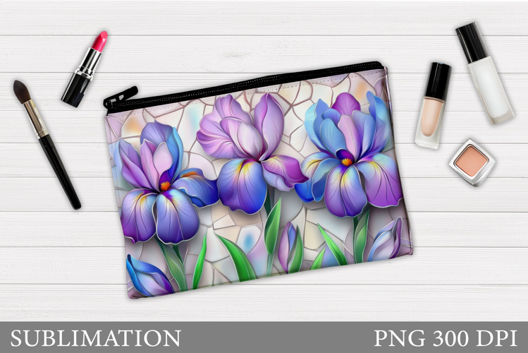 Flowers Makeup Bag Sublimation. Floral Makeup Bag (5402699)