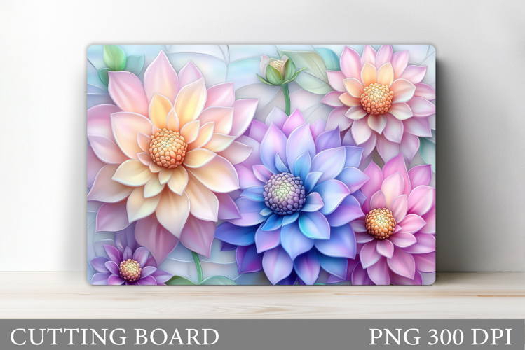 Floral Cutting Board Design. Flowers Cutting Board (5414633)
