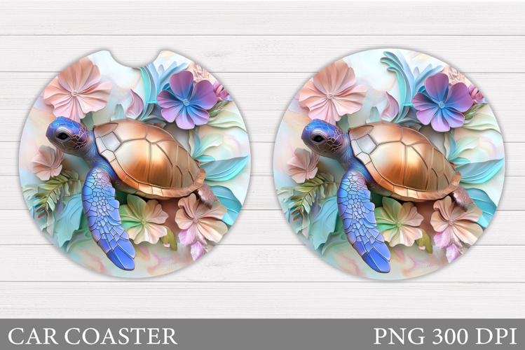 Turtle Car Coaster Design. Sea Car Coaster (5503871)