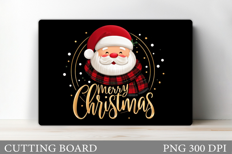 Santa Claus Cutting Board. Christmas Cutting Board (5985104)