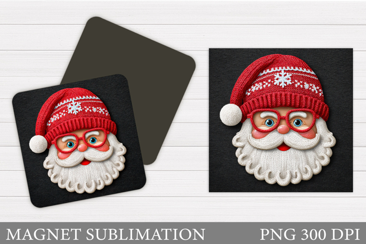 Santa Claus Magnet Design. Christmas Magnet (6376941)