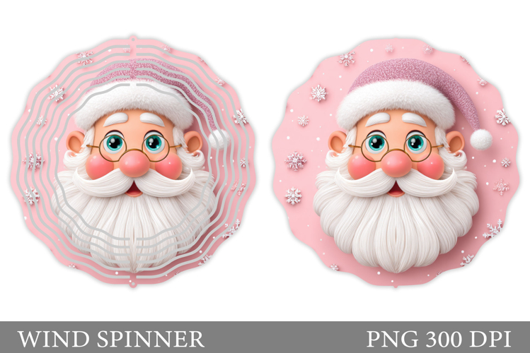 Santa Claus Wind Spinner. Christmas Wind Spinner (6423274)