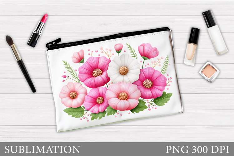 Flowers Makeup Bag Design. Flowers Makeup Pouch (5573090)