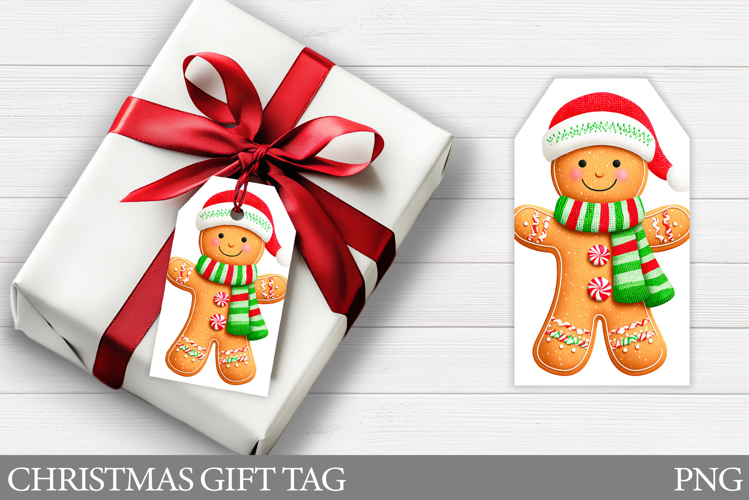 Gingerbread Gift Tags. Christmas Gift Tag (6315659)