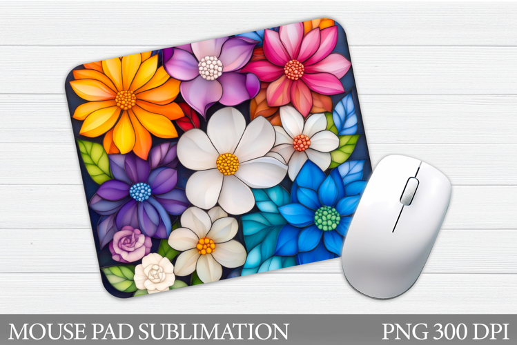 Wildflowers Mouse Pad. Flowers Mouse Pad (5615480)