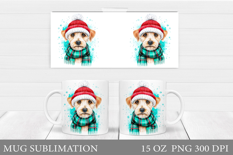 Christmas Dog Mug Design. Christmas Mug (6333500)