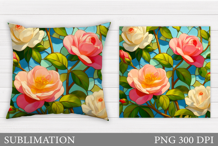 Roses Pillow Sublimation. Roses Sublimation (5819433)