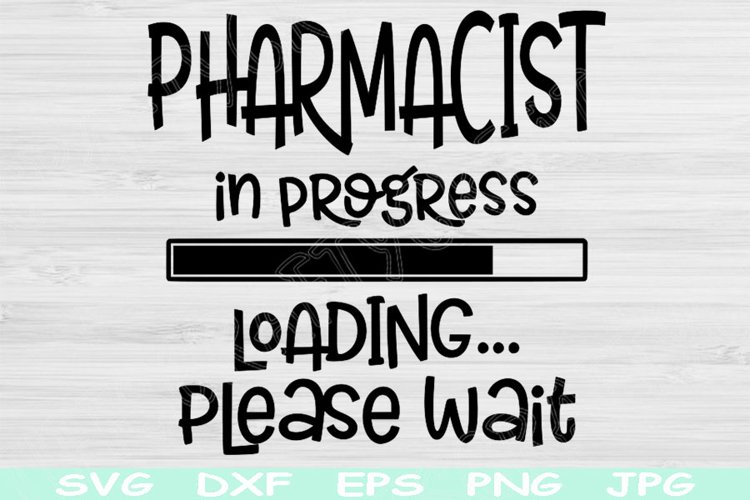 Pharmacist Svg In Progress Loading Please Wait Svg, Dxf, Eps