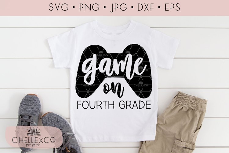 Game On Fourth Grade SVG (307061)