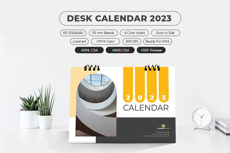 Desk Calendar 2023 (2637869)