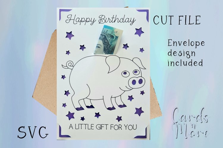 Happy birthday Card, Cash holder, Money card, Money gift (1988854 ...