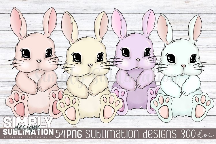 Build A Bunny Easter Png Bundle | Dress Up Your Own Bunny - Free Design ...
