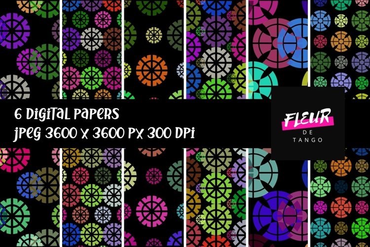 digital papers set