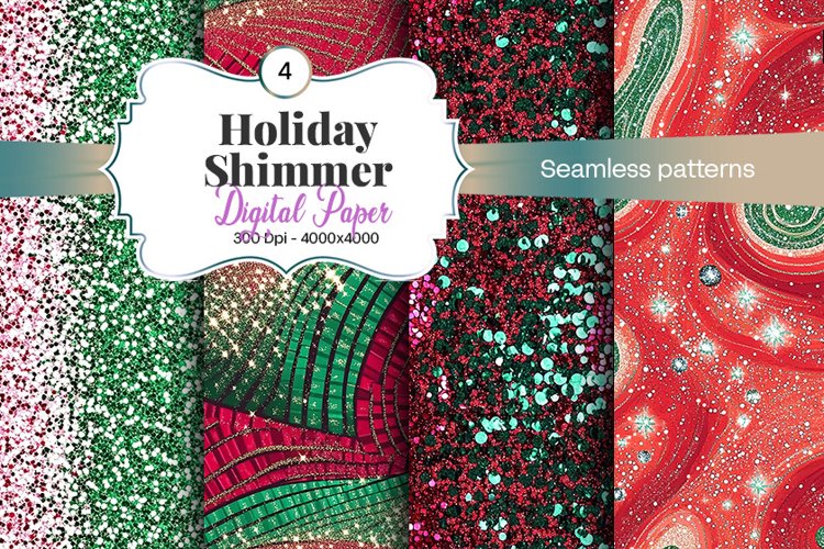 Shimmer Digital Papers
