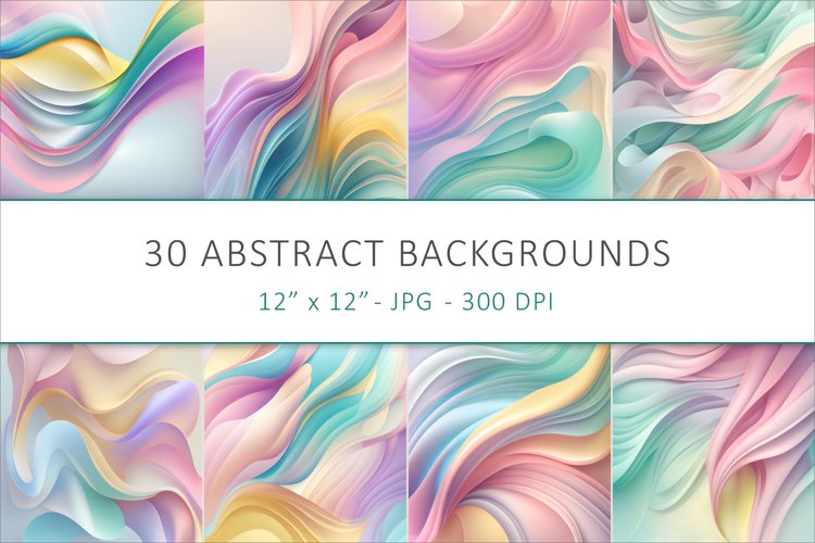 Abstract Color Backgrounds/Digital Paper