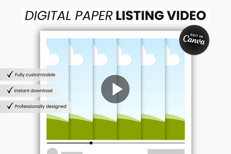 Canva Video Template | Design Bundles