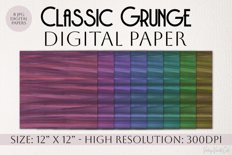 Classic Grunge Digital Paper