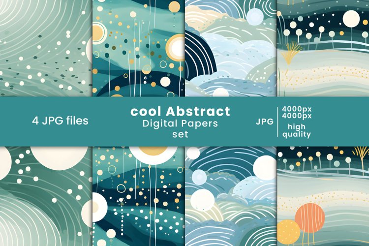 cool abstract digital paper and patterns