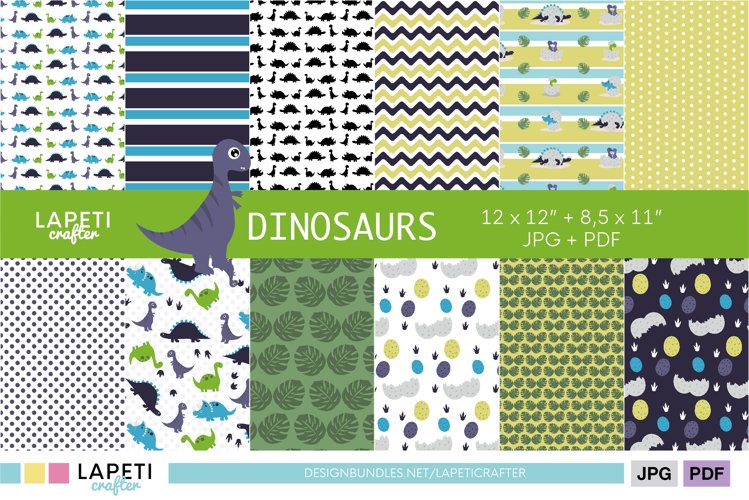 Dinosaur Background | Design Bundles