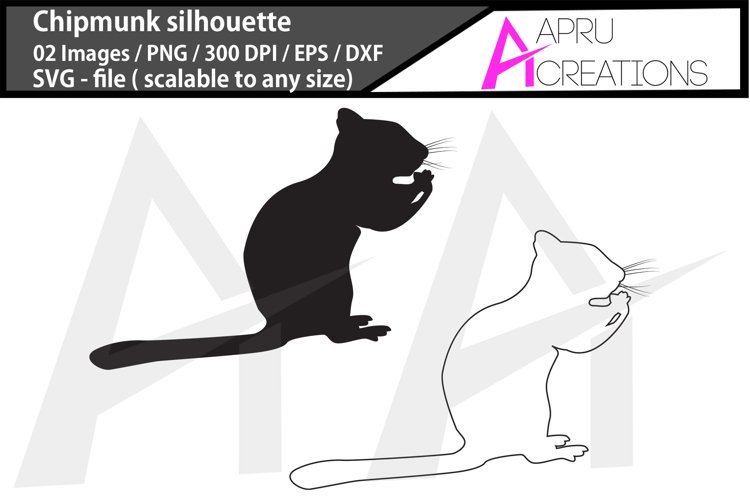 chipmunk svg (1755724)