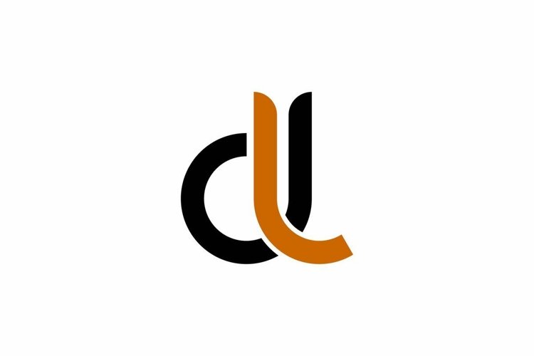DL LD logo design vector template (3719492)