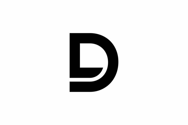 DL LD logo design vector template (3719493)