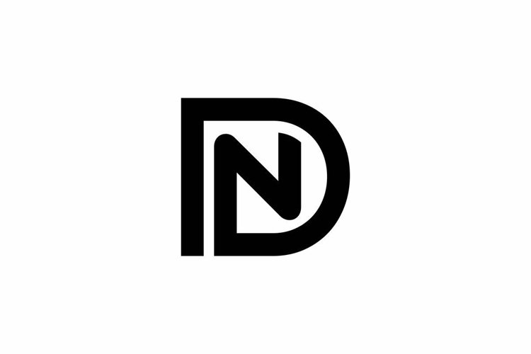 DN ND logo design vector template (3721120)