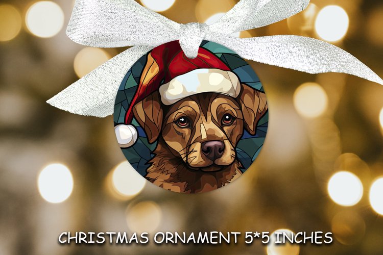 Pet Memorial Spocket | Dropship | Dog Breed Christmas Ornament Stained ...