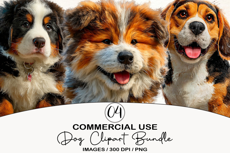 Dog Breeds ClipArt Sublimation PNG (6452897)